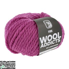 Wooladdicts Fire by Lang Yarns (85) Hot Pink | Online bij de Breiboerderij!